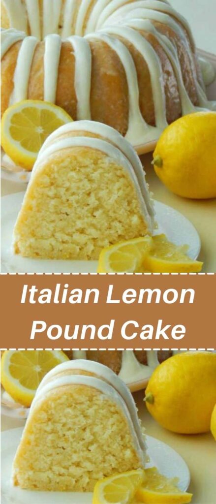Italian Lemon Pound Cake