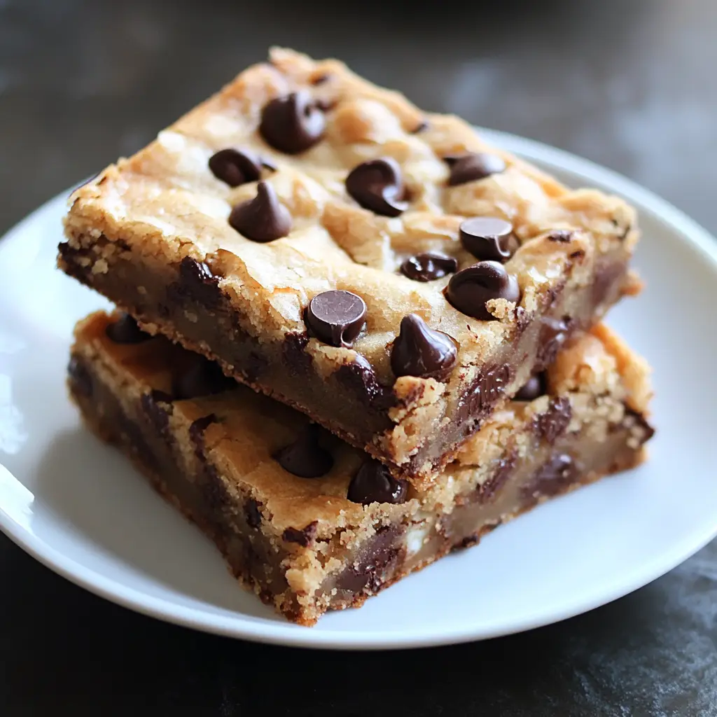 Best Lazy Chocolate Chip Cookie Bars
